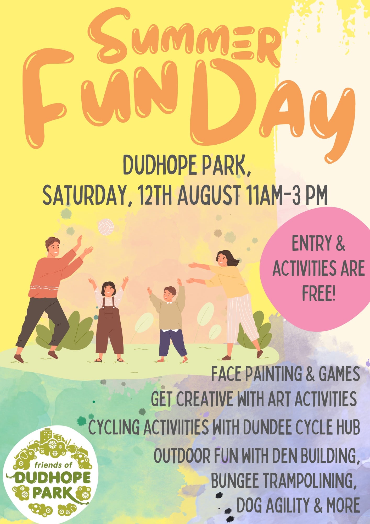 Dudhope Park Summer Fun Day 2023 – Friends of Dudhope Park